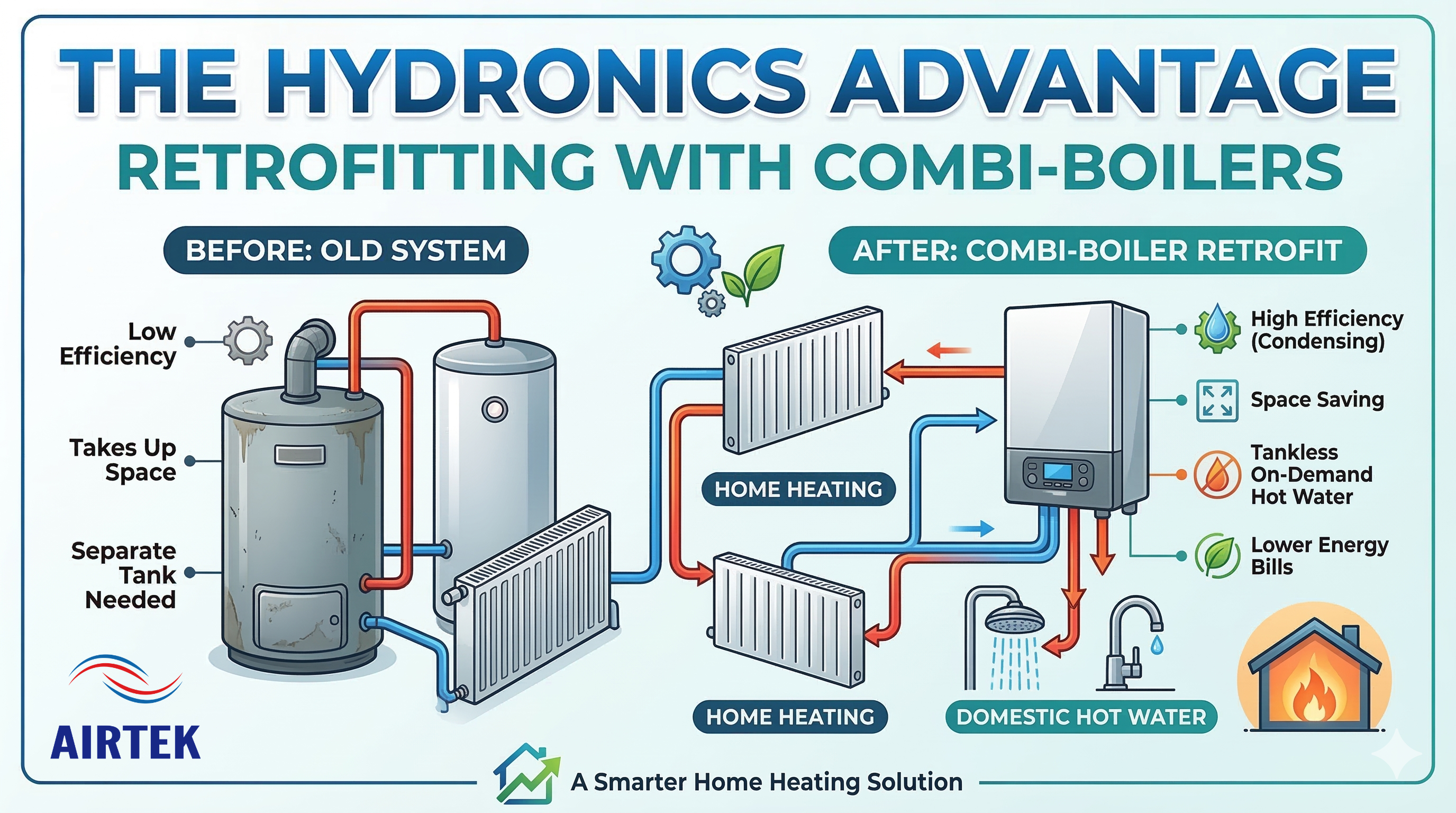 The Hydronics Advantage: Retrofitting with Combi-Boilers – Airtek