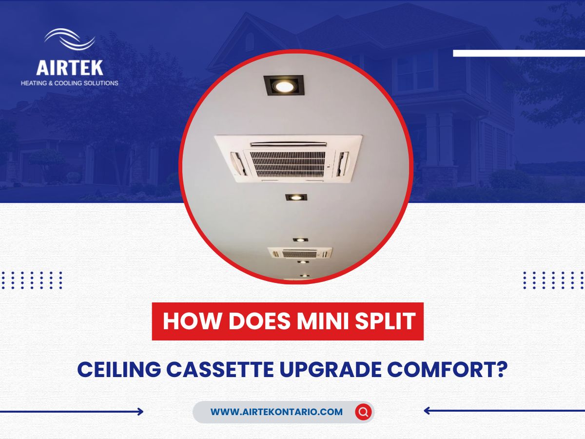 How Does Mini Split Ceiling Cassette Upgrade Comfort? – Airtek