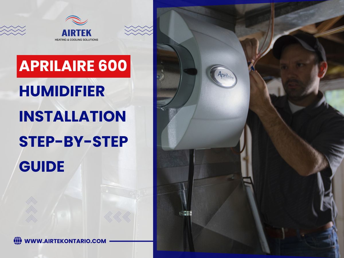 Aprilaire 600 Humidifier Installation: A Comprehensive Step-by-Step Gu ...